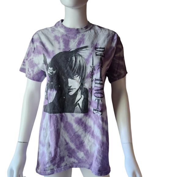 Death Note | Tops | Death Note Purple Tie Dye Tshirt | Poshmark
